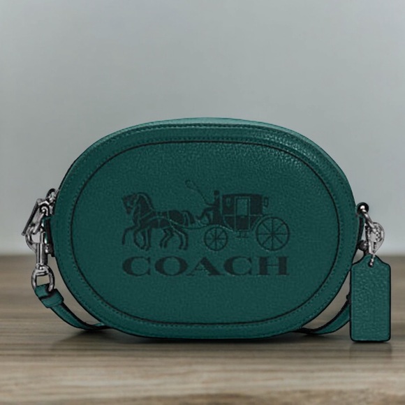 Coach | Bags | Coach Camera Bag With Horse And Carriage Gunmetalforest ...
